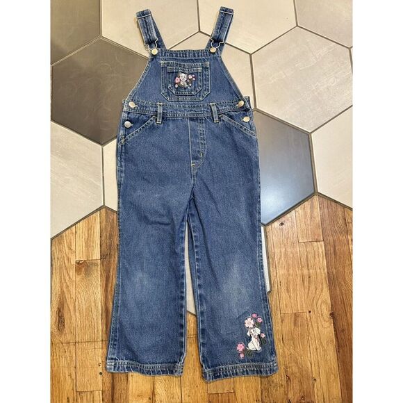 Disney | Bottoms | Vintage Disney 1 Dalmation Overalls Bibs Denim 90s ...